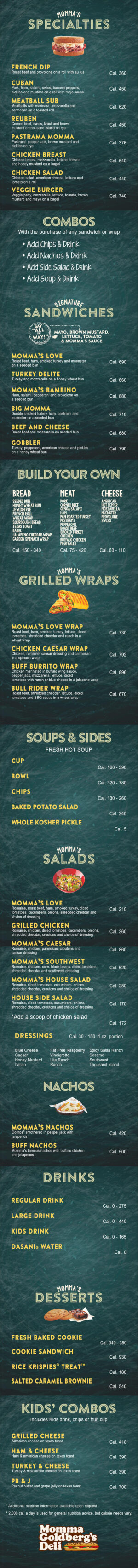 Muscle Shoals, AL – Momma Goldberg's Deli